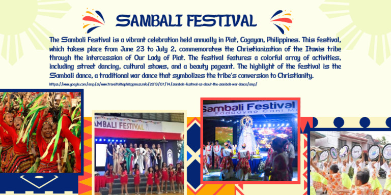Sambali Festival in Piat, Cagayan | PDF