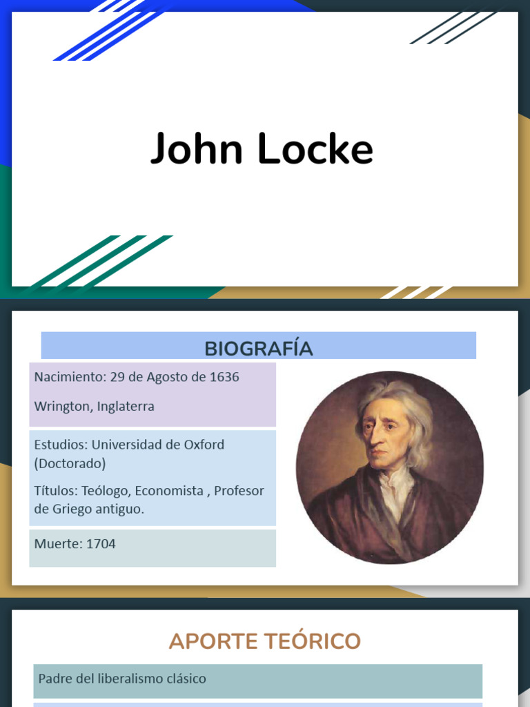 John Locke: Padre del Liberalismo y Empirismo | PDF