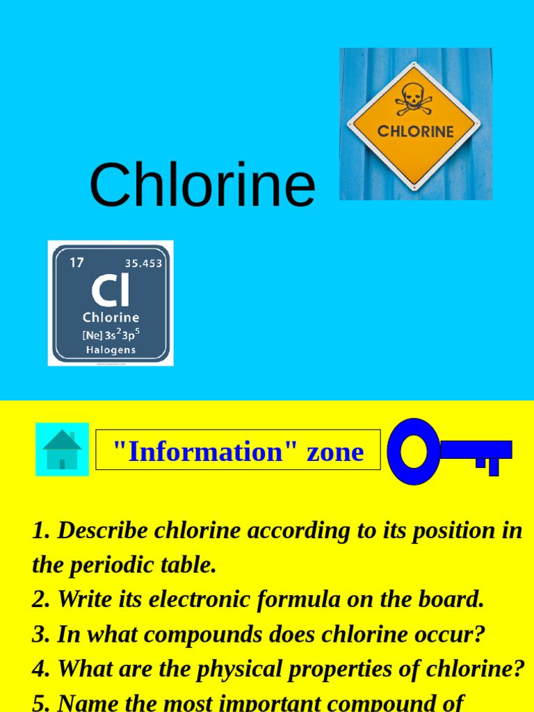 Сhlorine | PDF | Chlorine | Chemical Substances