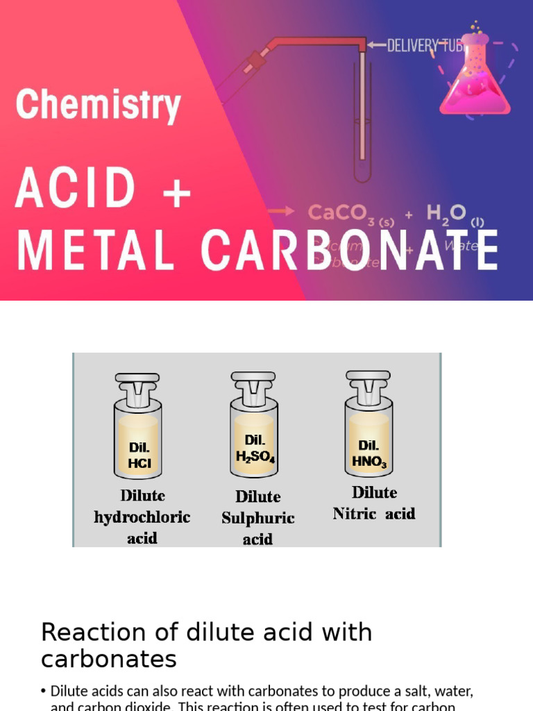 Metal Acids | PDF