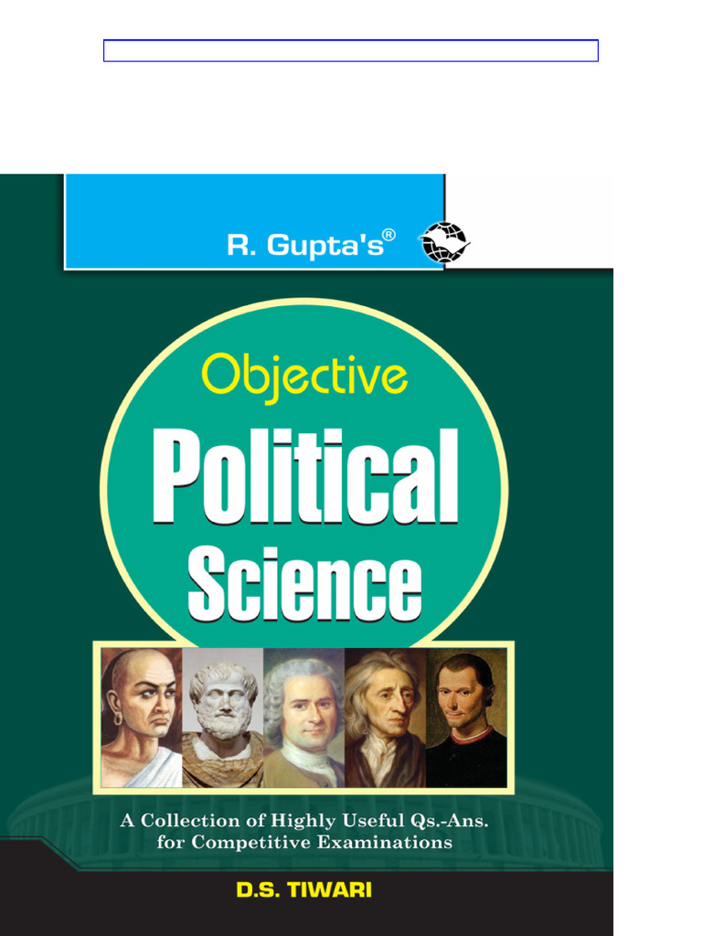 Objective Political Science MCQ | PDF | Sociology | Social Sciences
