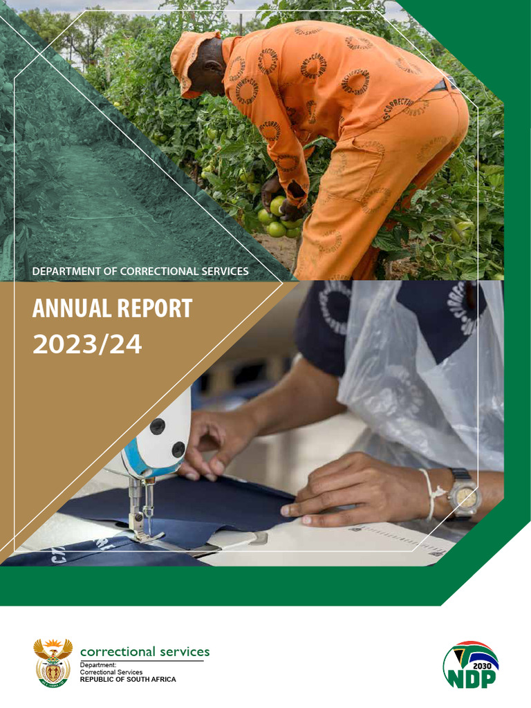 South Africa Correctional Services Annual Report 2023 24 Pdf