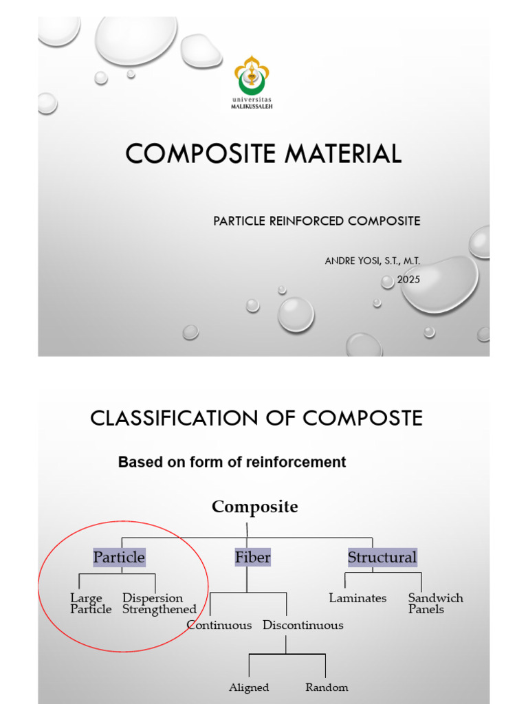 Particle Reinforced Composite | PDF