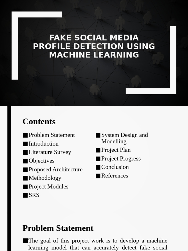 Detecting Fake Social Media Profiles | PDF | Machine Learning | Social ...