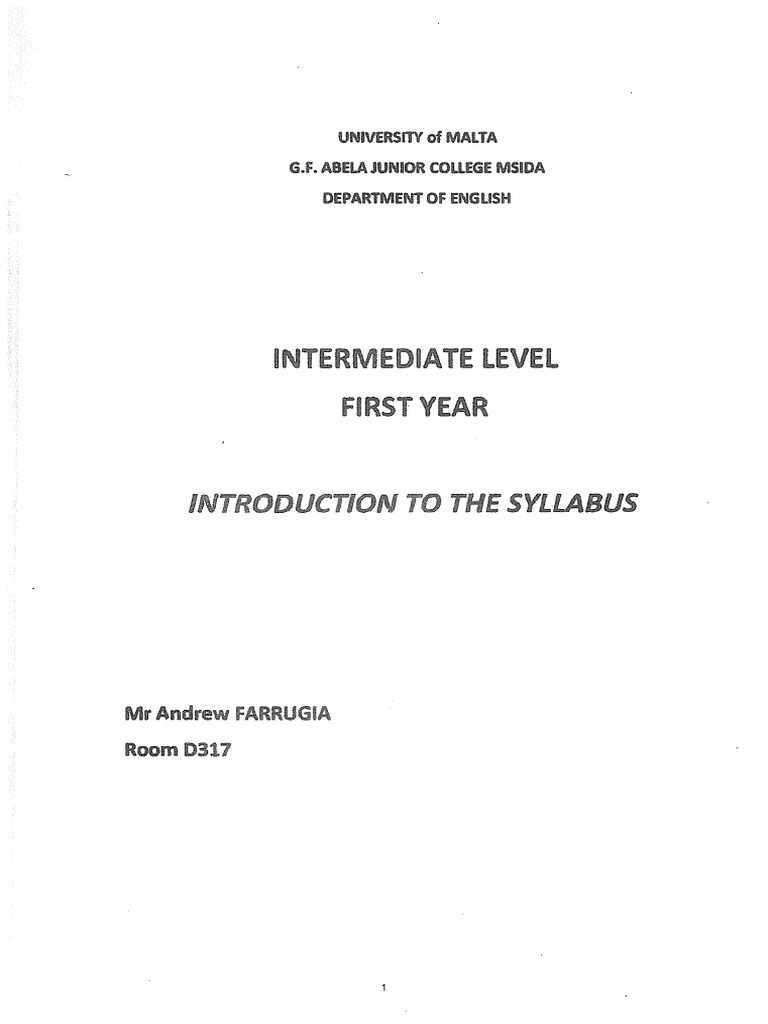 First Year English Paper Overview | PDF | Word | Linguistics