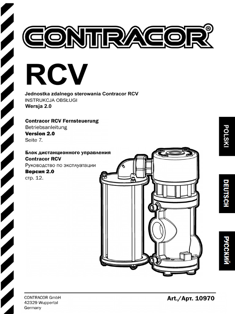 Instrukcja Obslugi RCV | PDF
