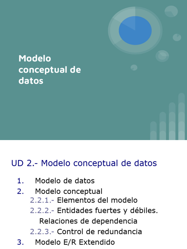 Tema 2 - Modelado_conceptual.pptx | PDF | Modelo conceptual