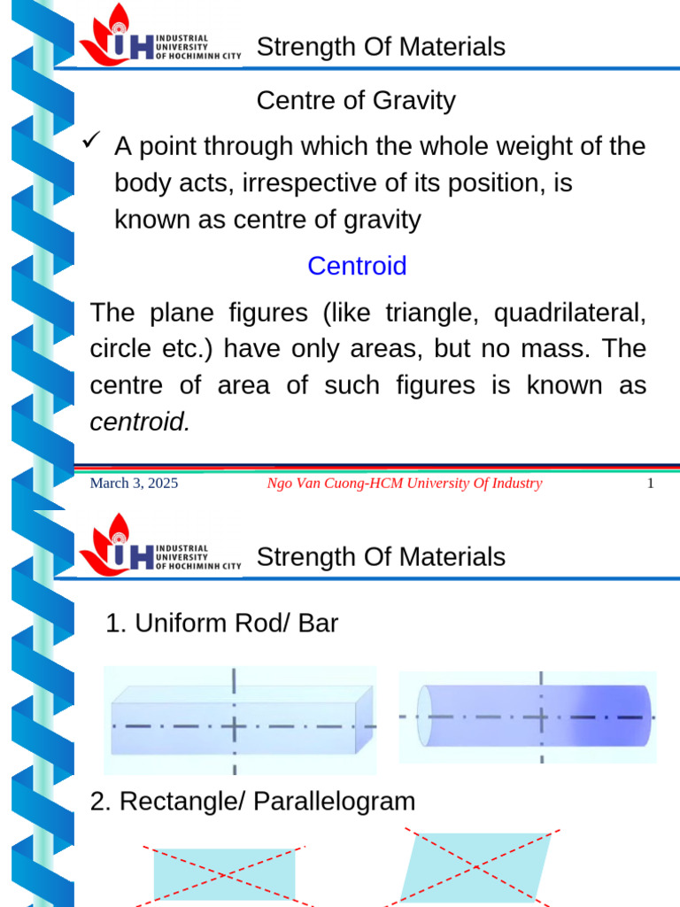 Understanding Center of Gravity & Inertia | PDF | Physical Quantities ...