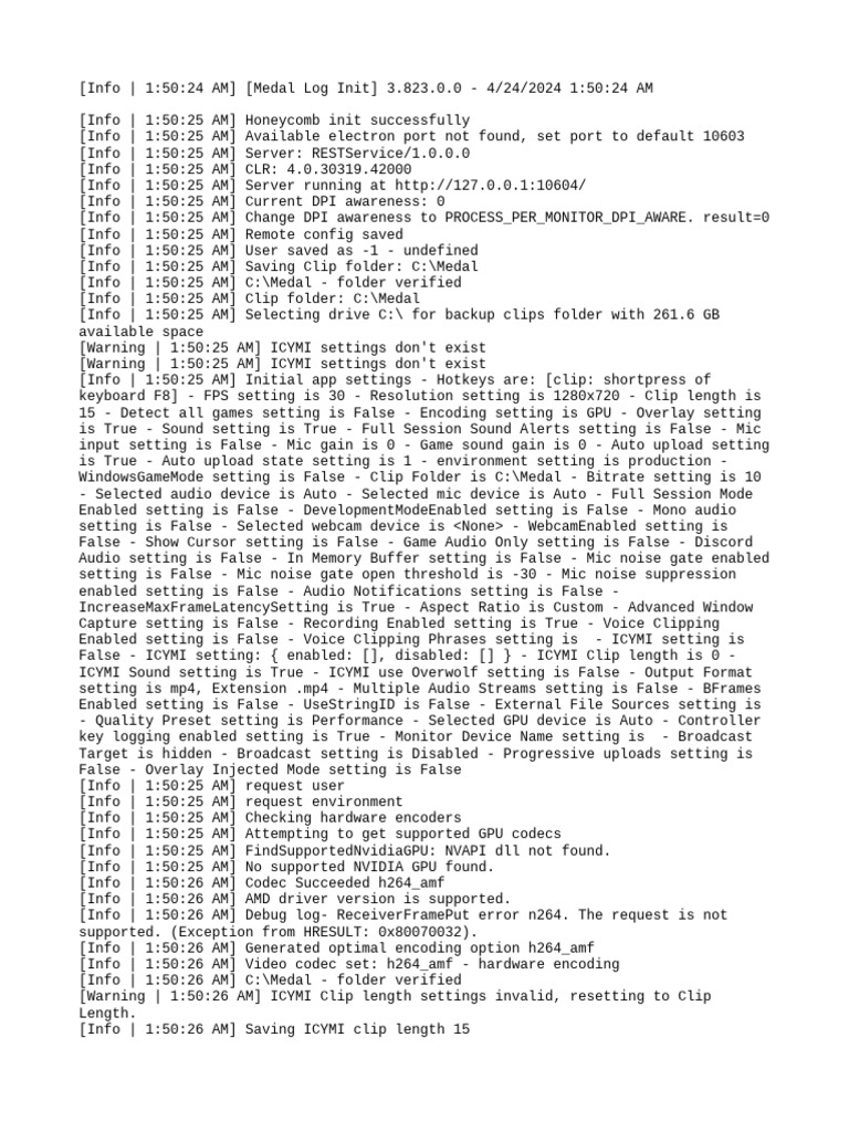 Medal Log 20240424 | PDF | Graphics Processing Unit | Keyboard Shortcut