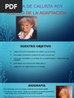 Callista Roy | PDF | Enfermería | Teoría