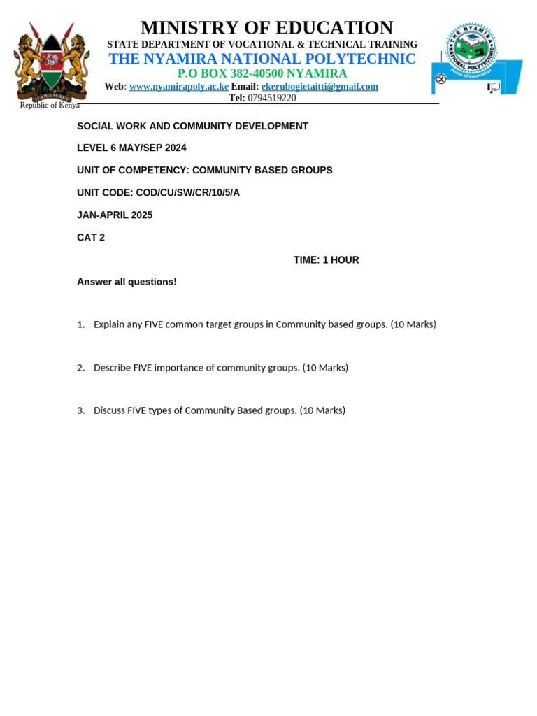 CBG Cat 2 L5 PDF | PDF