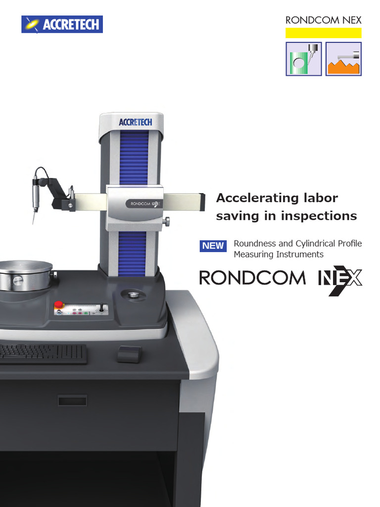 RONDCOM NEX: Advanced Measurement Solutions | PDF | Numerical Control ...