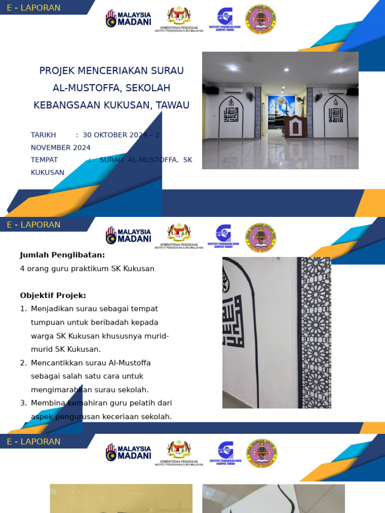 Templat Laporan Bergambar Ipg 3.0 | PDF