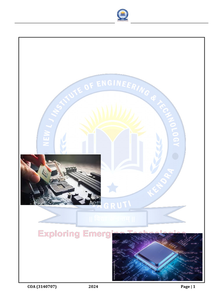 COA - Unit-2 - Basic Computer Organization and Design | PDF | Central Processing Unit | Computer ...