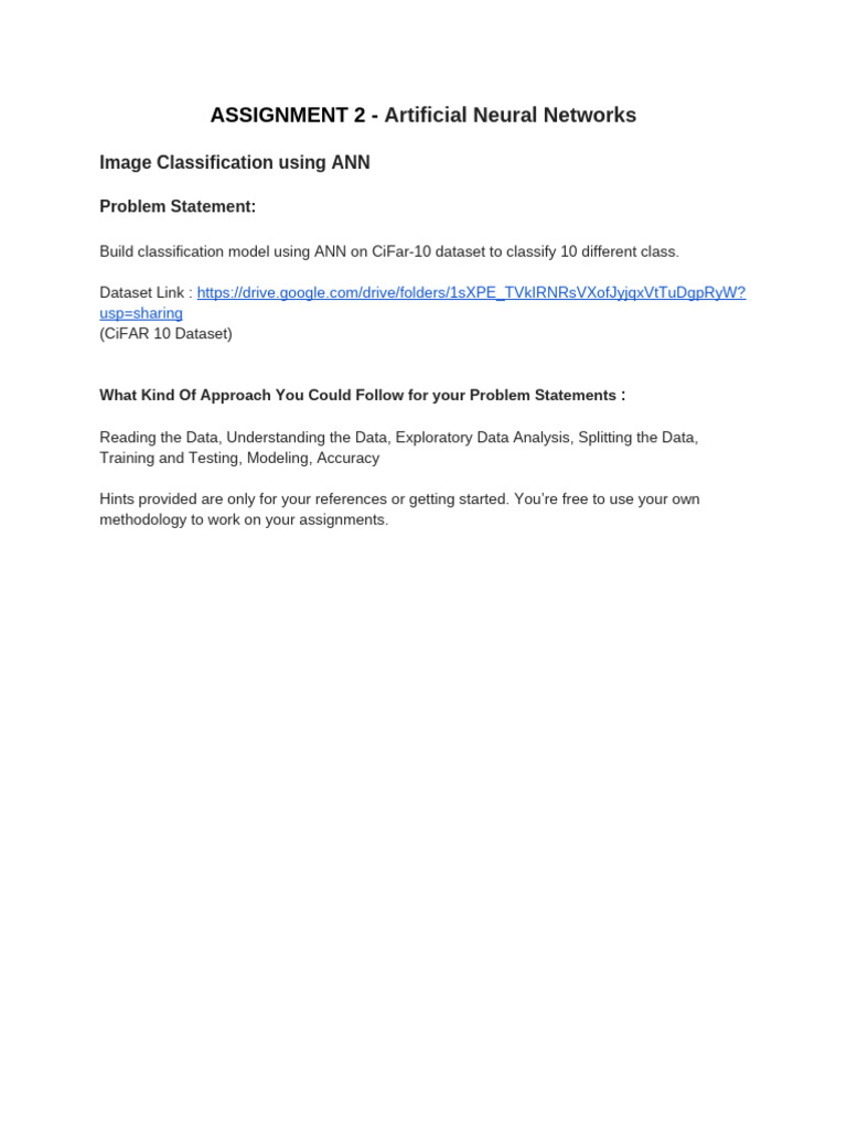 L1 - Image Classification | PDF