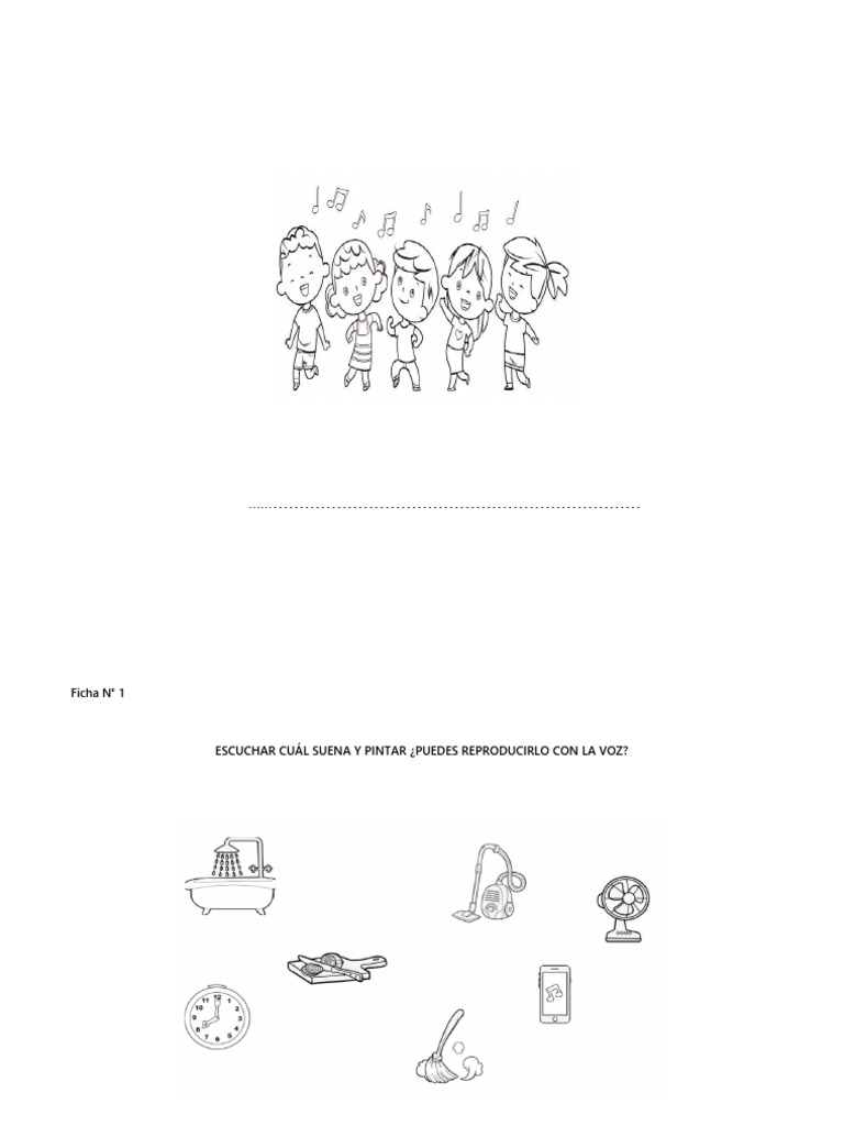 Cuaderno de Actividades Musicales 1° grado | PDF | María, madre de Jesús