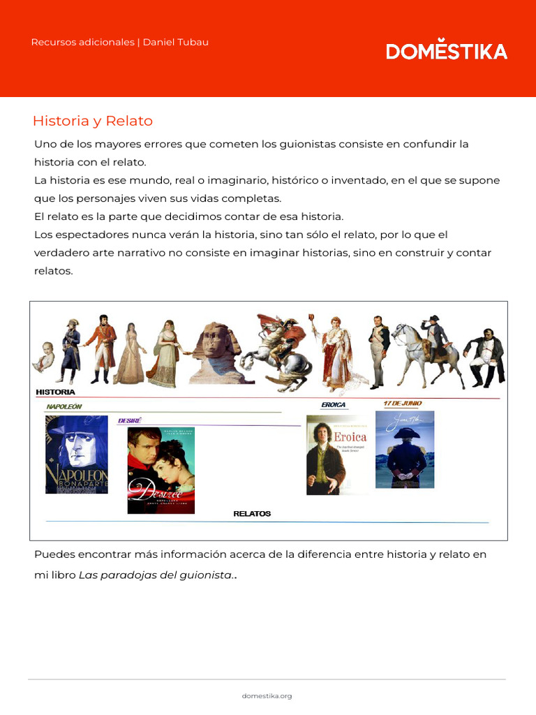 U2 01 Historia y Relato | PDF