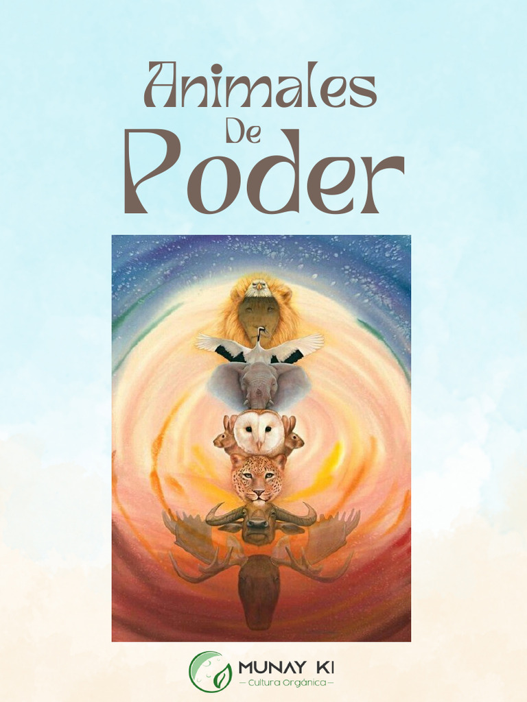 Libro de los animales de poder | PDF | Araña | Bisonte americano