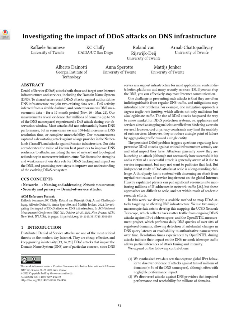 DNS Protection Against DDoS Attacks | PDF | Domain Name System | Denial ...