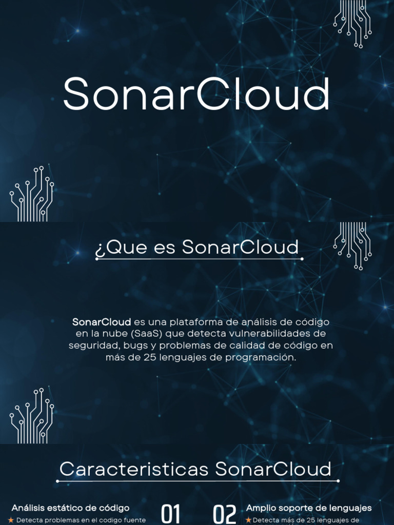 SonarCloud y Sus Caracteristicas | PDF