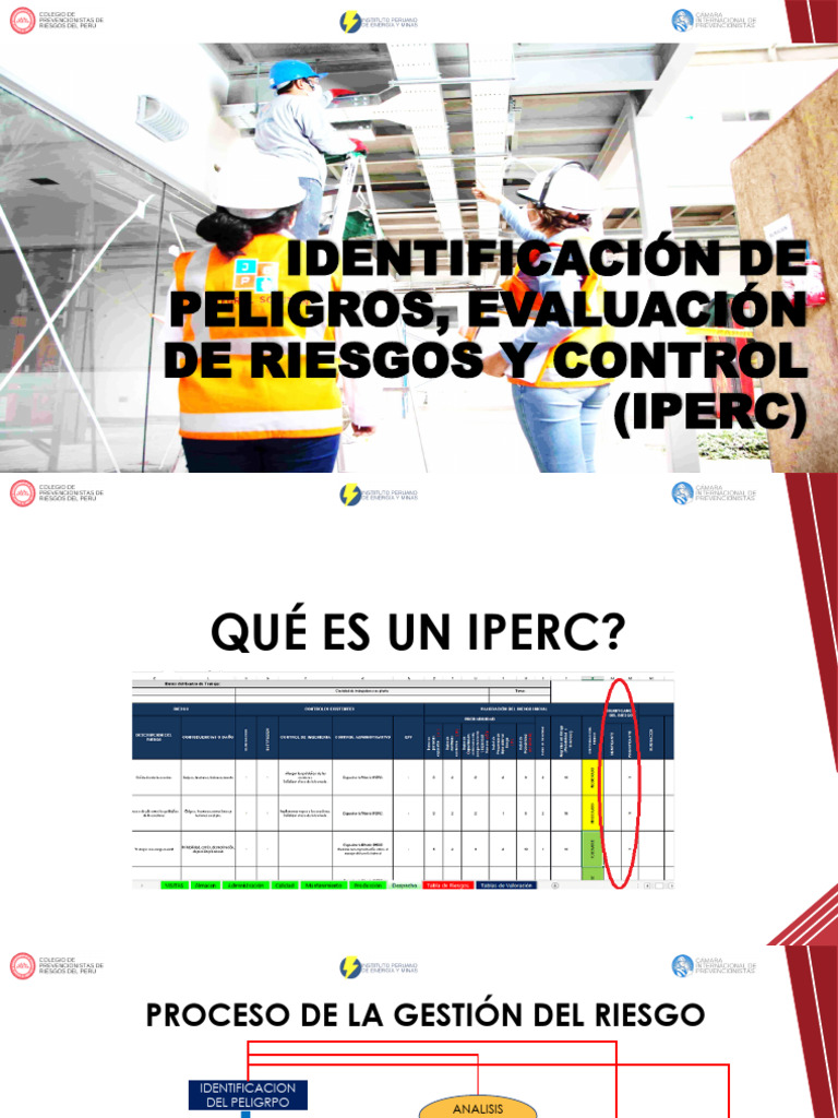 IPERC General - Ever Rojas | PDF | Riesgo | Evaluación de riesgos