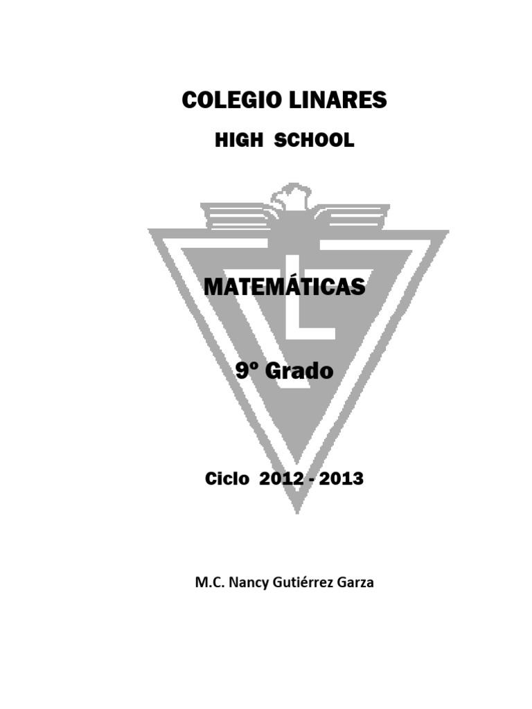 Mate 9no 2012 Part I | PDF | Trigonometría | Geometría