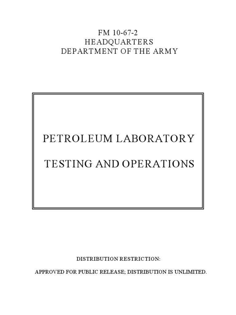 FM - 10 67 2 | PDF | Petroleum | Laboratories