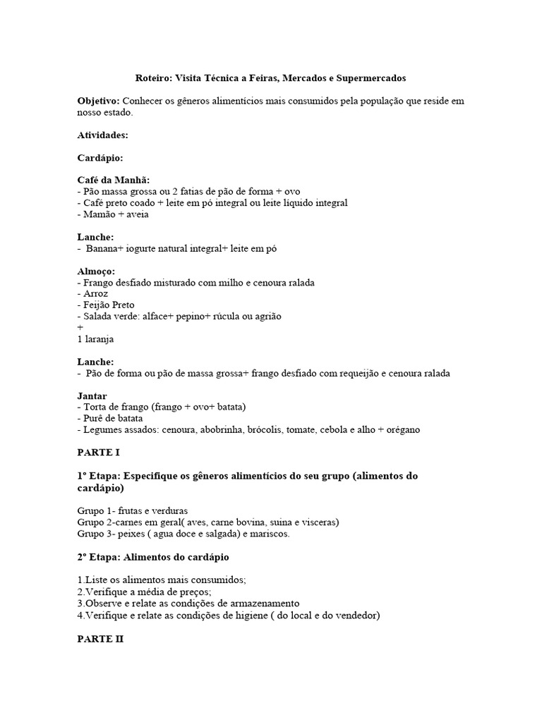 Roteiro Editado | PDF