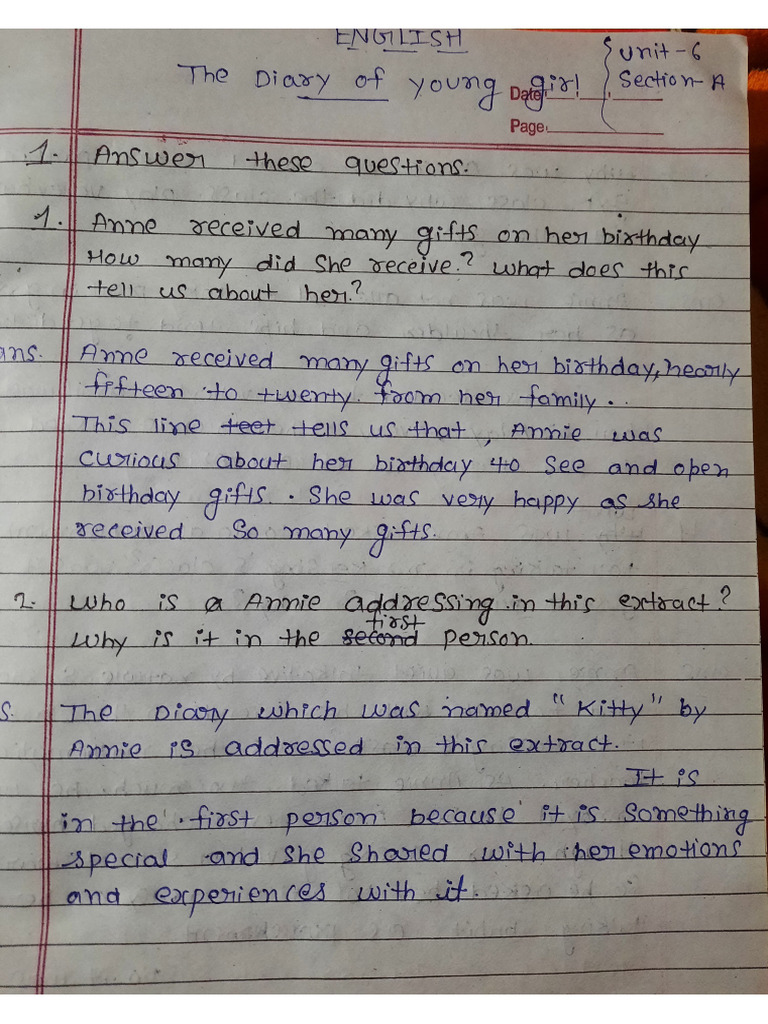 English Reader Class 8 Unit 6. | PDF