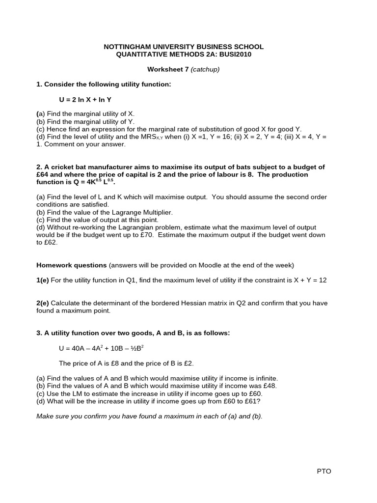 Worksheet 7 Catchup 2022-23 | PDF | Utility | Economies