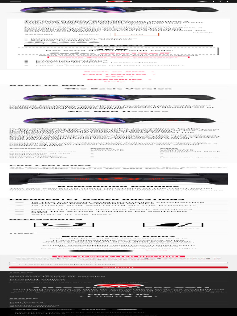 Orion PS5 Aim Controller - Aimcontrollers | PDF | Computing