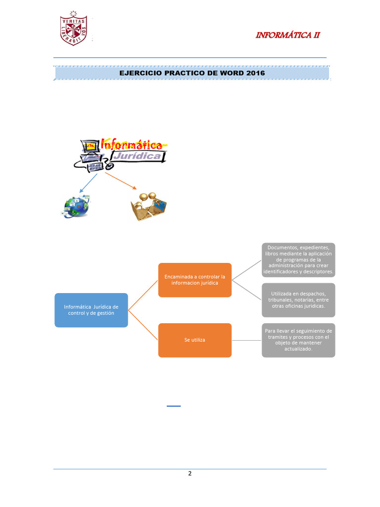 EJERCICIO PRACTICO DE WORD 2016 | PDF