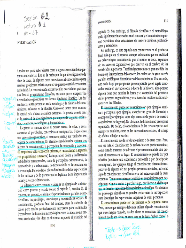 Bunge, Mario. Capítulo 3 Investigación | PDF