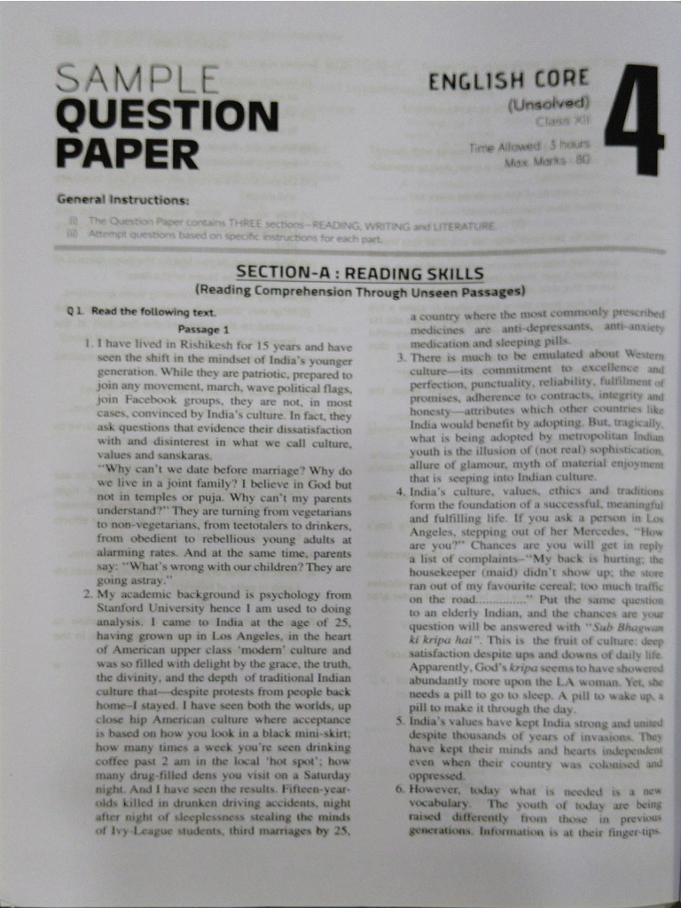 sample paper 2 | PDF