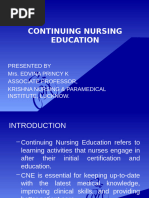 CNE Credits Hours Details - 2024 | PDF | Nursing | Regulatory Compliance