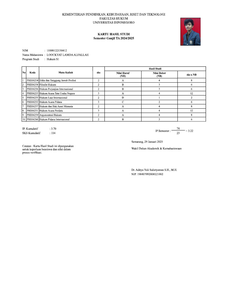 KHS Semester 6_Loockyat | PDF