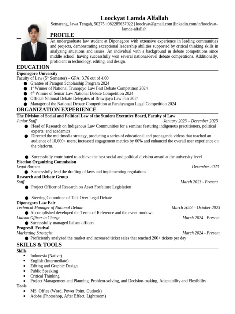 Template CV ATS (Repaired) | PDF | Human Communication