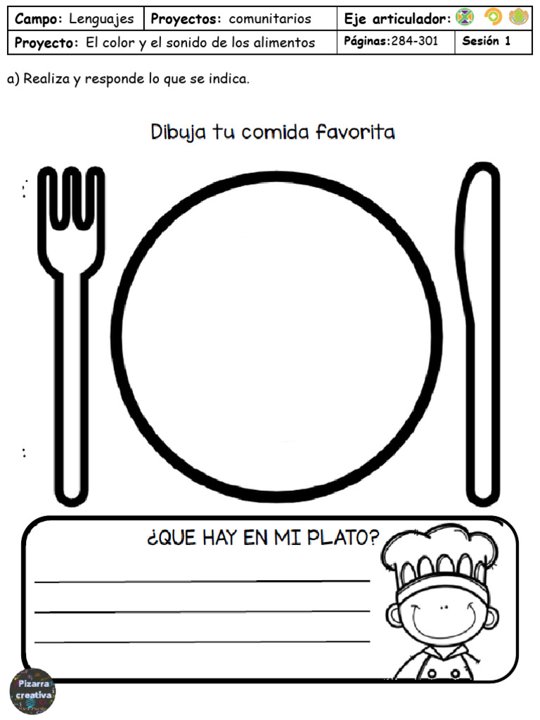 4° Anexos El Color y Sonido de Los Alimentos Libro PC | PDF | Alimentos