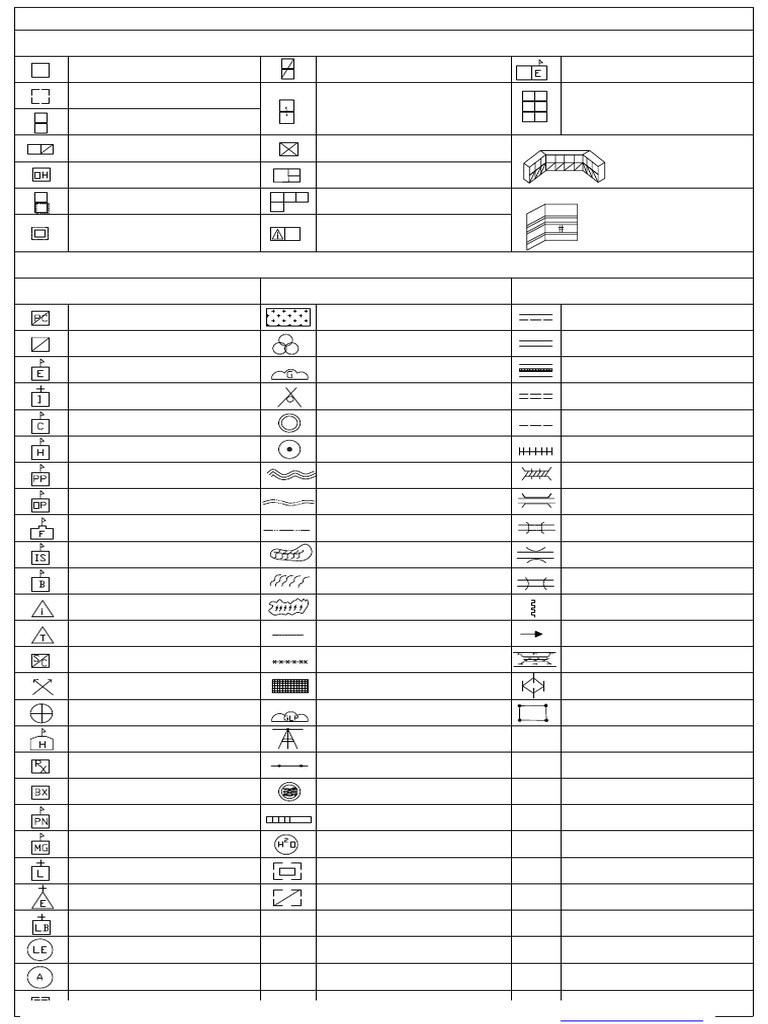 Leyenda de Croquis de Edificaciones | PDF | Edificios y estructuras