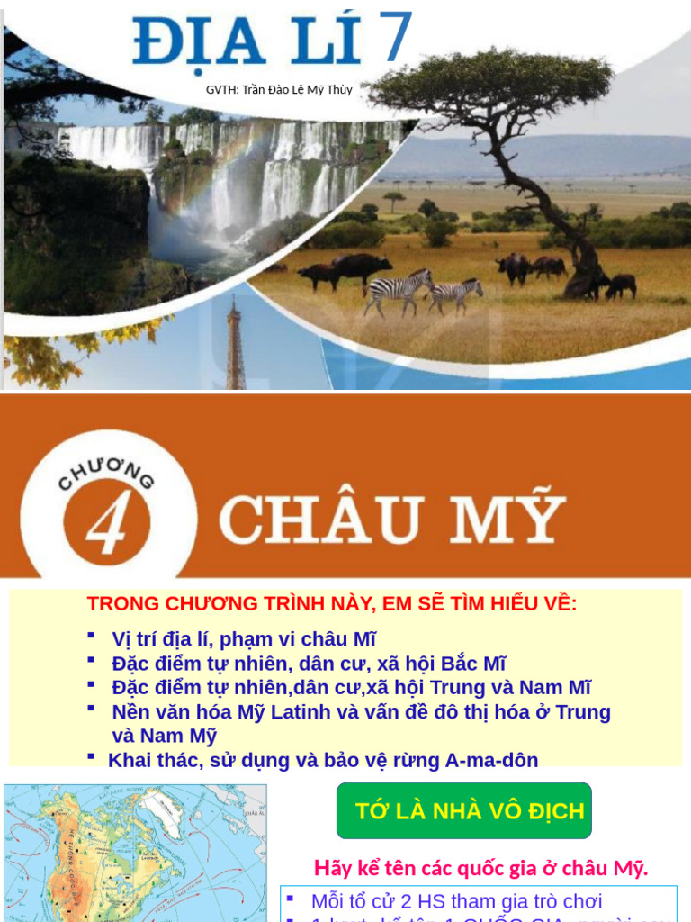 CTST Bai 13 Phat Kien Ra Chau My VI Tri Dia Li Va Pham VI Chau My | PDF
