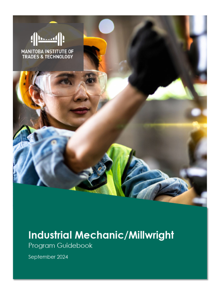 2024-2025 Industrial Mechanic Millwright Program Guidebook | PDF | Journeyman | Apprenticeship