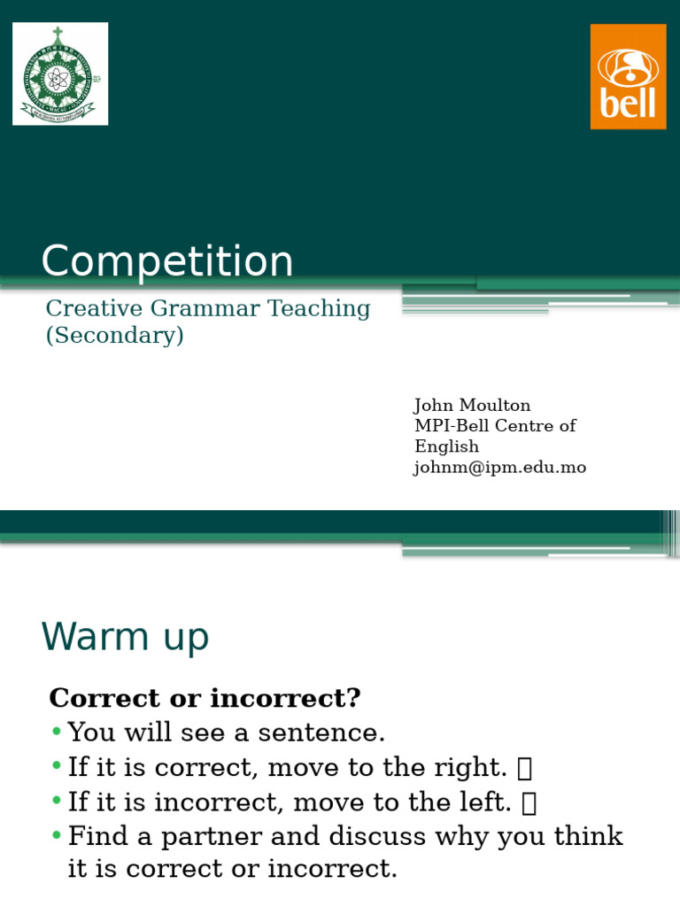 Creative Grammar Activities for Teens | PDF | Linguistics | Learning