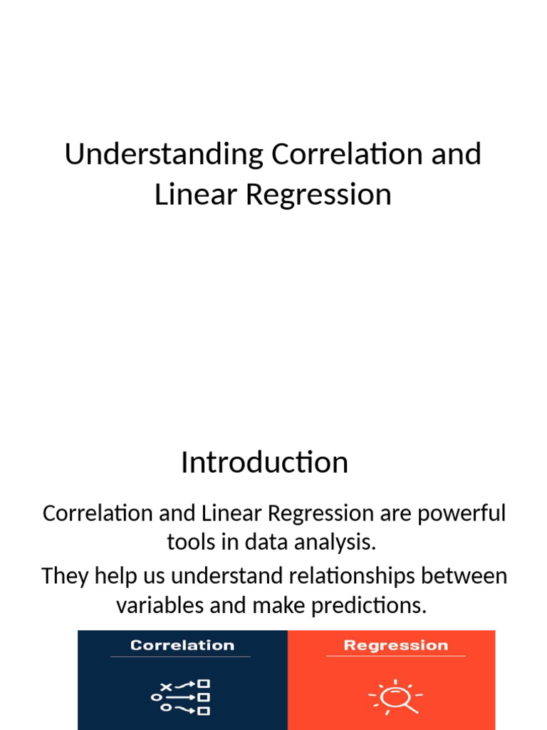 Regreesion and correlation presentation revised | PDF | Linear Regression | Regression Analysis