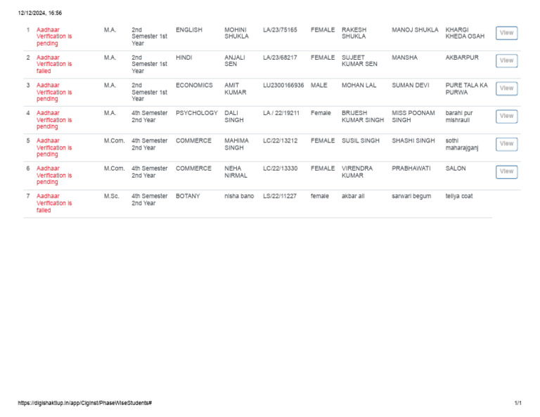 PENDING KYC 2023-24 PG | PDF
