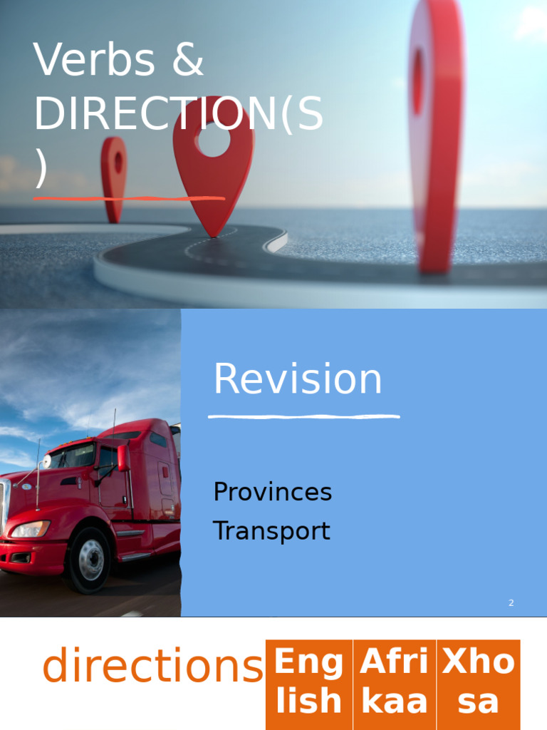 Les 4 - Werkwoorde en Rigting | PDF