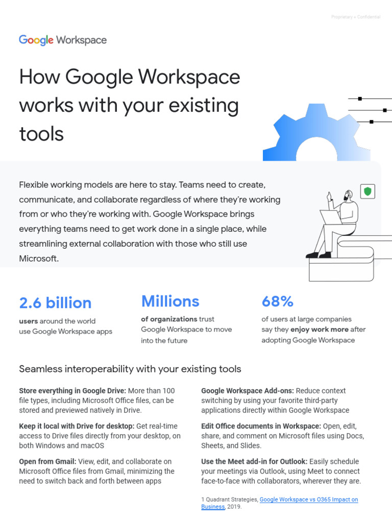 Google Workspace Interoperability One Pager Greenfield | PDF | System Software | Computing Platforms