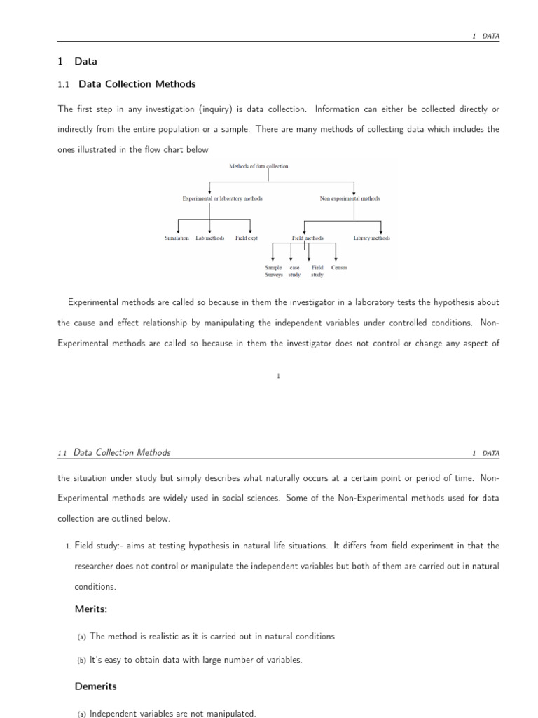 Sampling_and_Data_collection_methods | PDF | Sampling (Statistics) | Survey Methodology