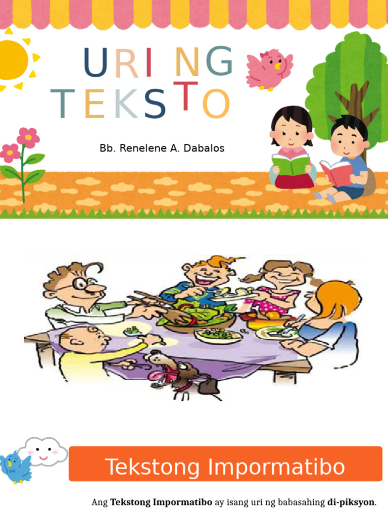 PAGBASA Q3W3 PPT Dabalos-Renelene-A. | PDF