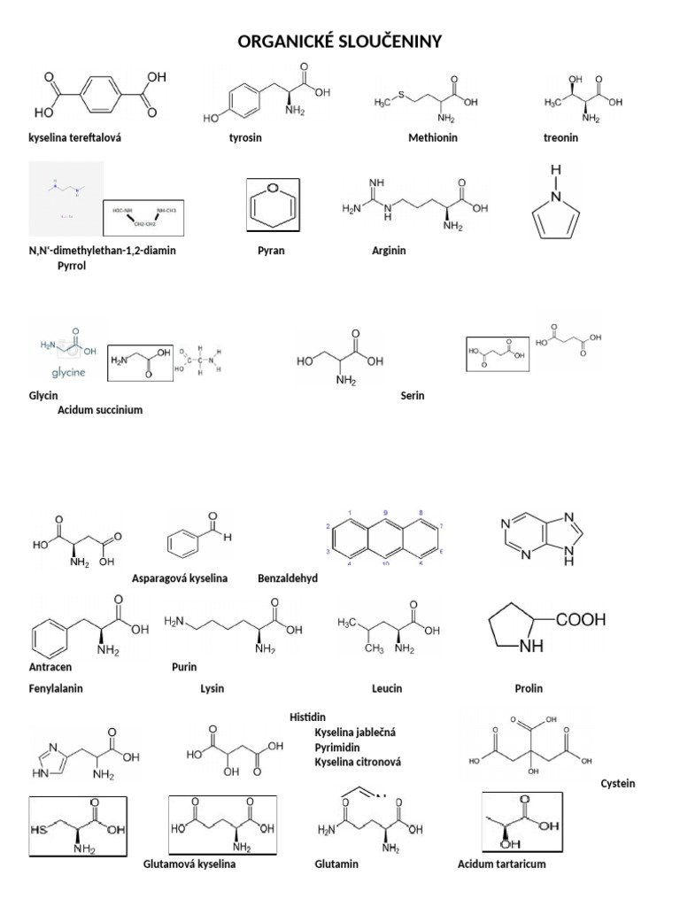 chemie-organicke-nazvoslovi | PDF | Molecular Biophysics | Organic ...