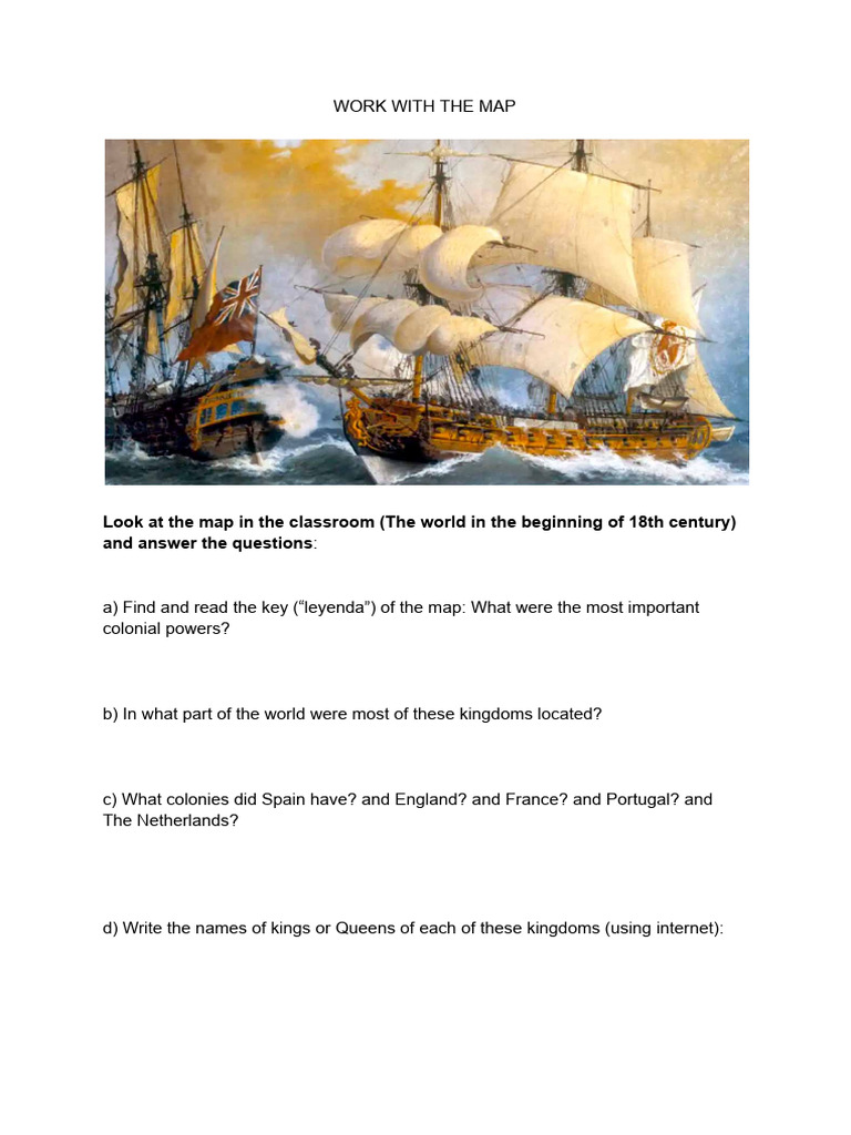 Reading The Map of Europe Early 18th Century | PDF